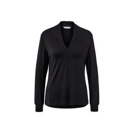Tchibo - Blusenshirt mit V-Ausschnitt - Damen - Gr. XXL - schwarz