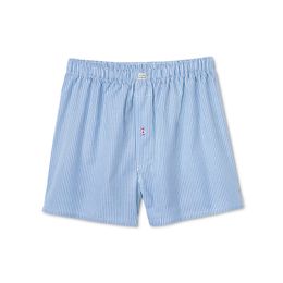Tchibo - 5 Web-Boxershorts - Herren - Gr. S/4 - hellblau/print