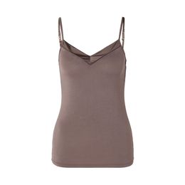 Tchibo - Modal-Hemdchen - Damen - Gr. L - braun