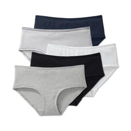 Tchibo - 5 Pantys - Damen - Gr. S - dunkelblau