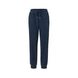 Tchibo - Fleece-Loungehose - Damen - Gr. S - dunkelblau