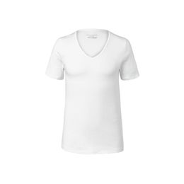 Tchibo - 2 Qualit&auml;ts-Feinripp-Unterhemden mit kurzem Arm und V-Ausschnitt - Herren - Gr. 3Xl/9 - wei&szlig;
