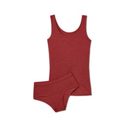 Tchibo - Sport-Unterw&auml;sche mit Merinowolle - Damen - Gr. XL - dunkelrot