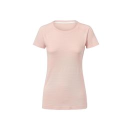 Tchibo - Seamless-Funktionsshirt - Damen - Gr. XS - ros&eacute;/gestreift