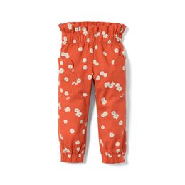 Tchibo - Kleinkind-Schlupfhose - M&auml;dchen - Gr. 98/104 - wei&szlig;/gebl&uuml;mt