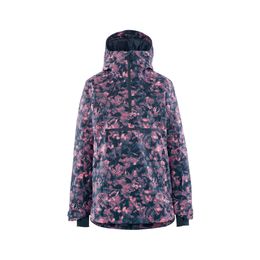 Tchibo - Halfzip-Skijacke - Damen - Gr. 42 - blau/print