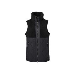 Tchibo - Teddy-Steppweste - Damen - Gr. S - schwarz