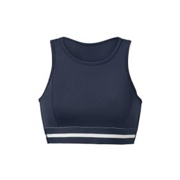 Tchibo - Sport-Bustier &raquo;Long Line&laquo; - Damen - Gr. L - blau