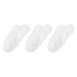 Tchibo - 3 Paar Sneakersocken - Damen - Gr. 39-42 - wei&szlig;
