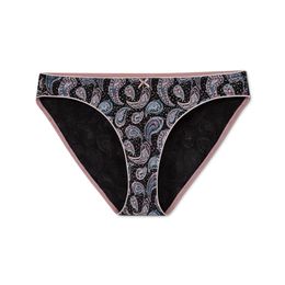 Tchibo - 5 Slips - Damen - Gr. M - bordeaux/print