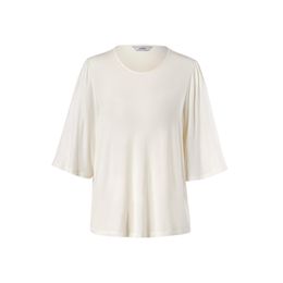 Tchibo - Shirt mit Fl&uuml;gel&auml;rmeln - Damen - Gr. S - wei&szlig;