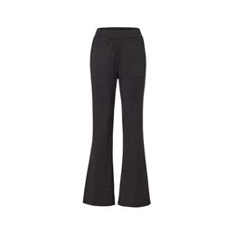 Tchibo - Schlupfhose mit Hahnentritt-Jacquard - Damen - Gr. S - anthrazit/jacquard