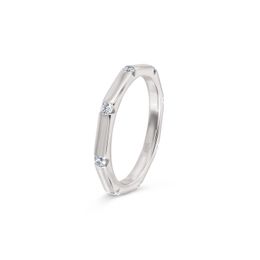 Tchibo - 925 Silber Ring &raquo;Octagon&laquo; - Damen - Gr. 18 - silber