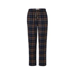 Tchibo - Flanell-Relaxhose - Herren - Gr. M - orange/kariert
