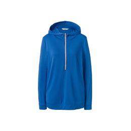 Tchibo - Kapuzensweatshirt - Damen - Gr. S - blau