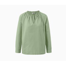 Tchibo - Bluse mit V-Ausschnitt - Damen - Gr. 44 - hellgr&uuml;n