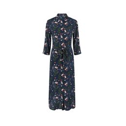 Tchibo - Hemdblusenkleid - Damen - Gr. 44 - dunkelblau/print