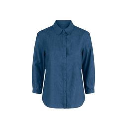 Tchibo - Jeans-Hemdbluse - Damen - Gr. 44 - dunkelblau