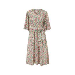 Tchibo - Kleid mit Print - Damen - Gr. 40 - mehrfarbig/gebl&uuml;mt