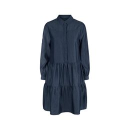Tchibo - Kleid in Denimoptik - Damen - Gr. 38 - dunkelblau