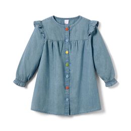 Tchibo - Baby-Denimkleid - M&auml;dchen - Gr. 98/104 - dunkelblau