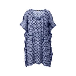 Tchibo - Strandtunika - Damen - Gr. XXL - dunkelblau/print