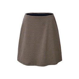 Tchibo - Sweatrock mit Hahnentritt-Jacquard - Damen - Gr. S - schwarz/jacquard
