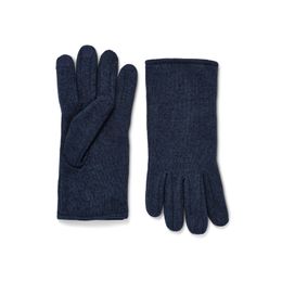 Tchibo - Strickfleece-Handschuhe - Unisex - Gr. 9,5 - dunkelblau