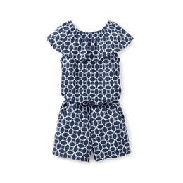 Tchibo - Jumpsuit - M&auml;dchen - Gr. 134/140 - wei&szlig;
