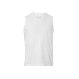 Tchibo - 2 Jersey-Tanktops - Herren - Gr. L/6 - wei&szlig;