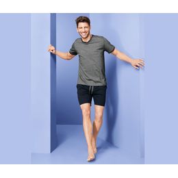 Tchibo - Shorty-Pyjama - Herren - Gr. XL - dunkelblau