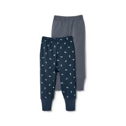 Tchibo - 2 Baby-Sweathosen - Baby - Gr. 62/68 - dunkelblau