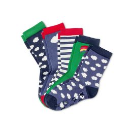 Tchibo - 5 Paar ABS-Socken aus Bio-Baumwolle - Kinder - Gr. 27-30 - wei&szlig;