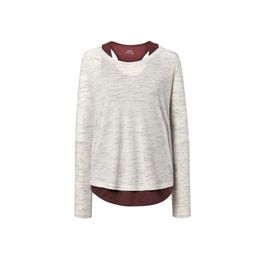 Tchibo - 2-in-1-Sportshirt - Damen - Gr. L - dunkelrot