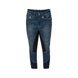 Tchibo - USG-Jeans-Reithose - M&auml;dchen - Gr. 134 - dunkelblau
