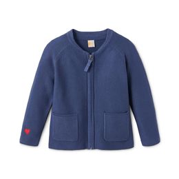 Tchibo - Strickjacke - Kinder - Gr. 98/104 - blau