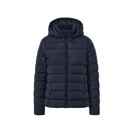 Tchibo - Steppjacke mit Kapuze - Damen - Gr. 36 - dunkelblau