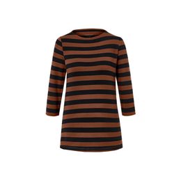 Tchibo - Shirt mit 3/4-Arm - Damen - Gr. XXL - schwarz/gestreift