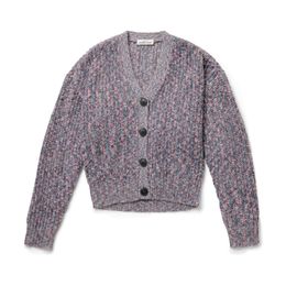 Tchibo - Kinder-Strickjacke mit Wolle - M&auml;dchen - Gr. 122/128 - mehrfarbig