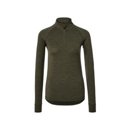 Tchibo - Da. Merino-Funktionsshirt - Damen - Gr. L - khaki