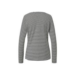 Tchibo - Gestreiftes Langarmshirt - Damen - Gr. XL - creme/gestreift