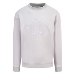 Blank Essentials - Sweatshirt f&uuml;r Herren/Damen Unisex (Grau)
