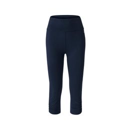 Tchibo - 3/4-Baumwolltights - Damen - Gr. S - blau