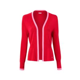 Tchibo - Offene Feinstrickjacke - Damen - Gr. L - rot
