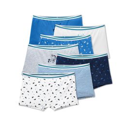 Tchibo - 7 M&auml;dchen-Pantys - M&auml;dchen - Gr. 158/164 - dunkelblau/gestreift