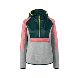 Tchibo - Halfzip-Thermojacke - Damen - Gr. 38 - dunkelgr&uuml;n
