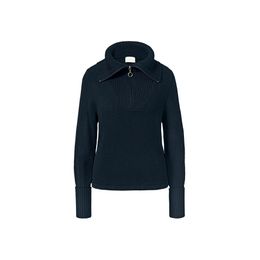 Tchibo - Pullover im Troyer-Stil - Damen - Gr. L - dunkelblau