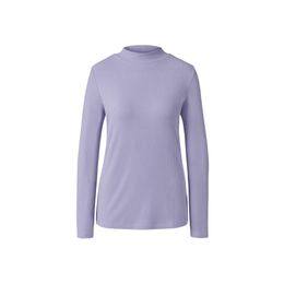Tchibo - Geripptes Langarmshirt - Damen - Gr. L - lila