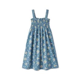 Tchibo - Tr&auml;gerkleid - Baby - Gr. 86/92 - blau/print