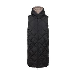 Tchibo - Lange wendbare Steppweste - Damen - Gr. 44 - schwarz